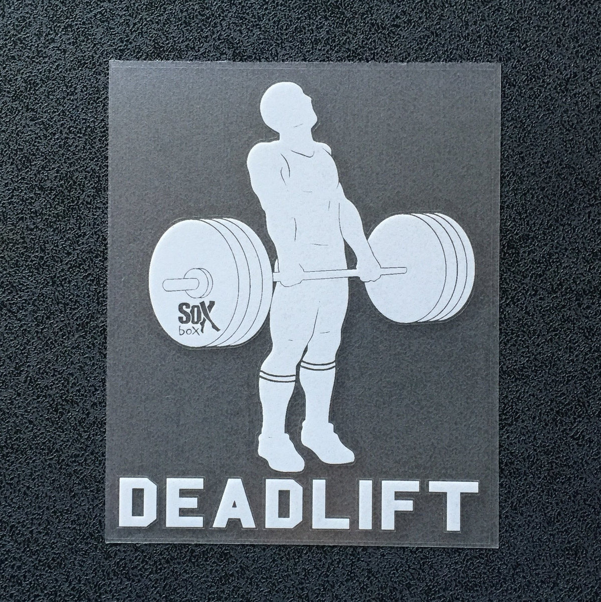 Deadlift (Man) Decal – The Sox Box